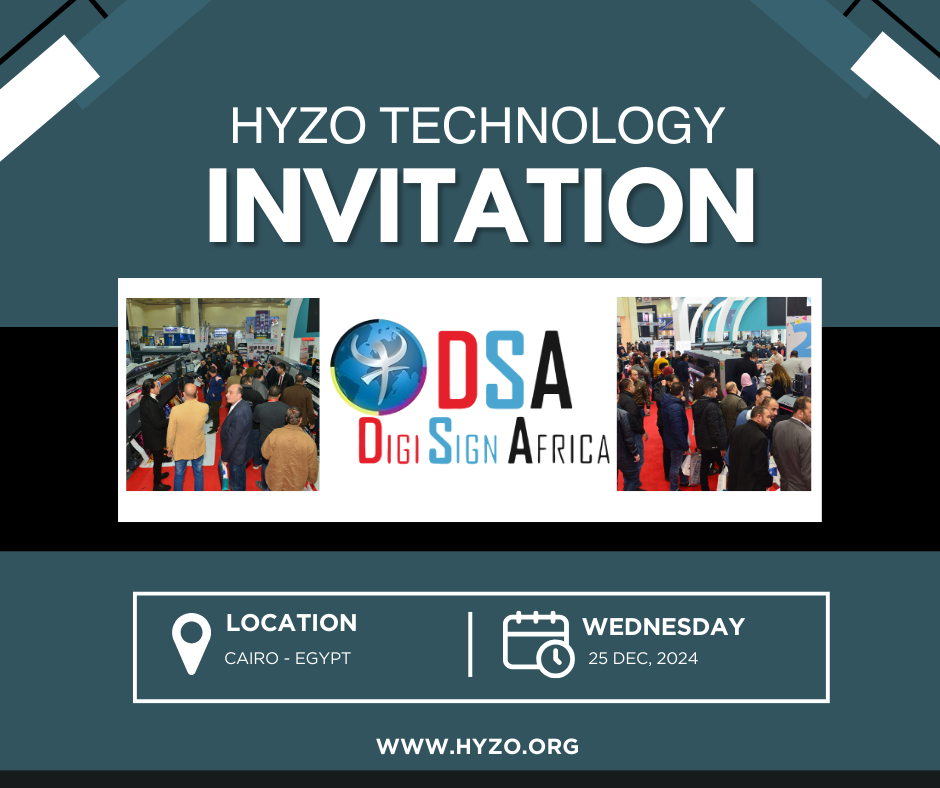 Hyzo Technology Debuts at DG Sign Exhibition in Cairo, Egypt - Hyzo ...